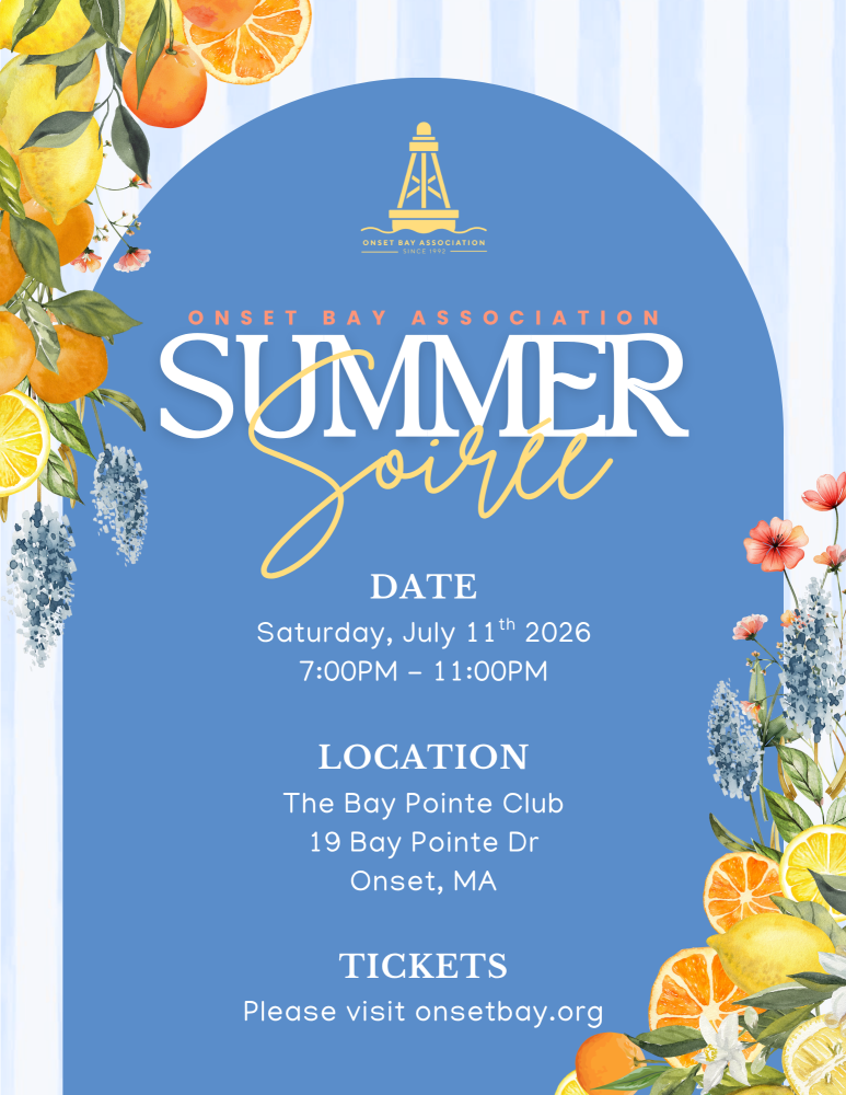OBA Soiree Fundraiser on 7/11 at The Bay Pointe Club! | Sippican