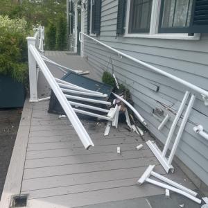 Car hits Ripe From the Vine, no major damage | Sippican